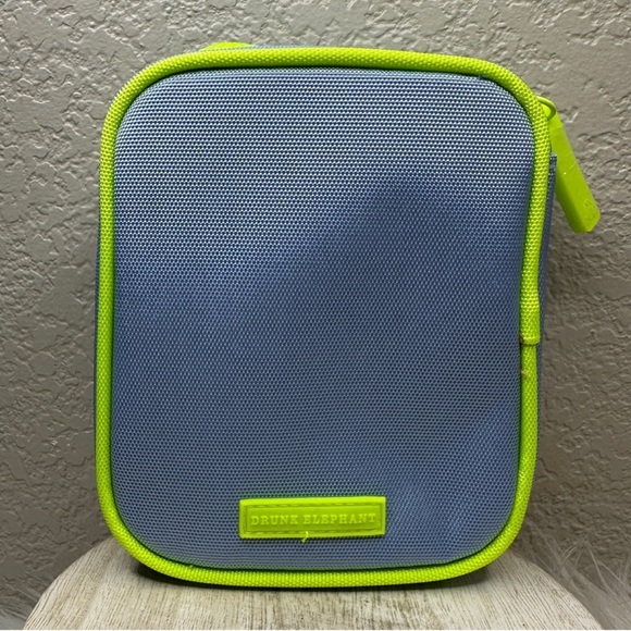 Drunk Elephant | Bags | 5 Drunk Elephant Mini Dopp Kit Neon Blue | Poshmark